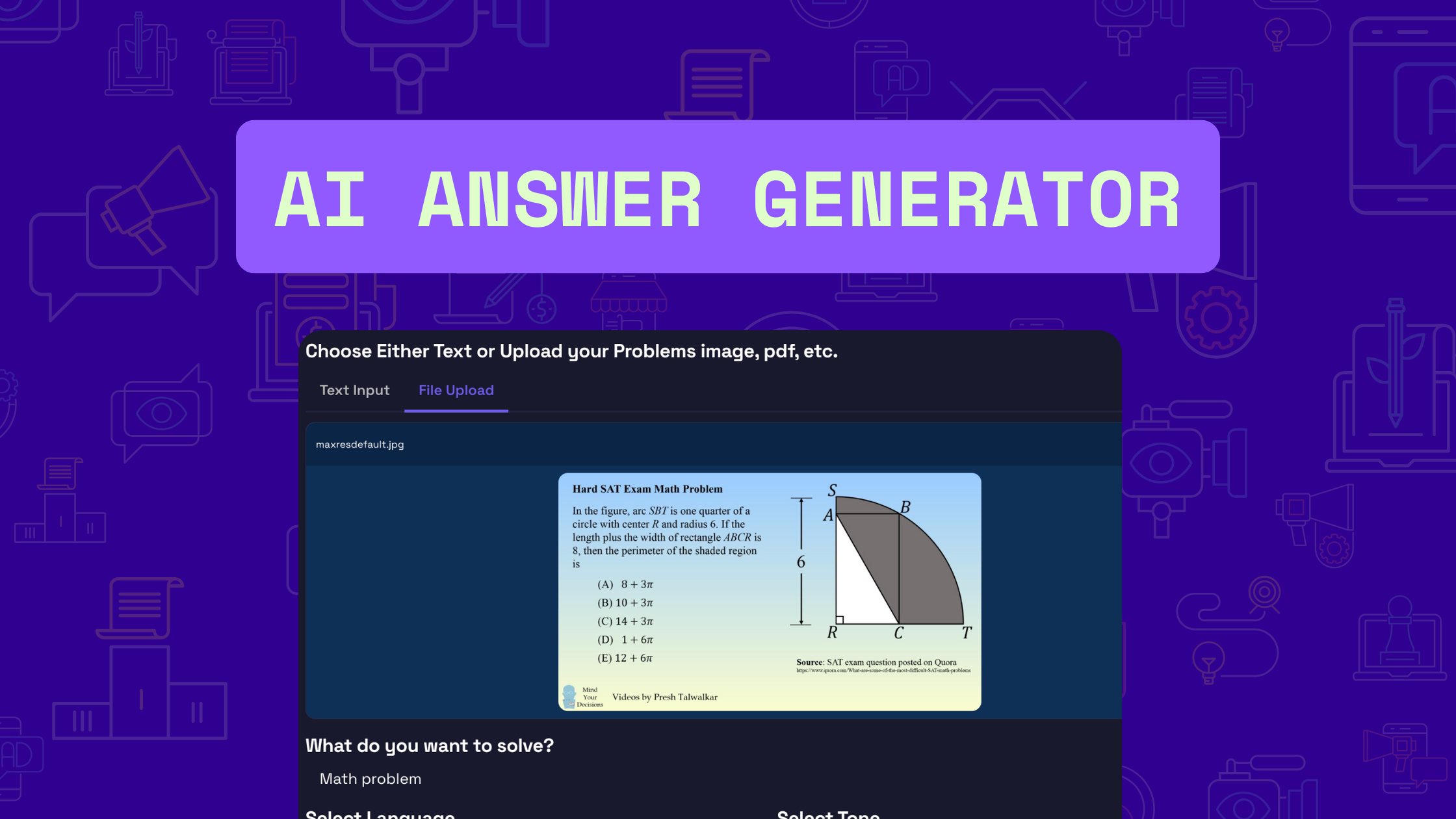 AI Answer Generator (100% Free)