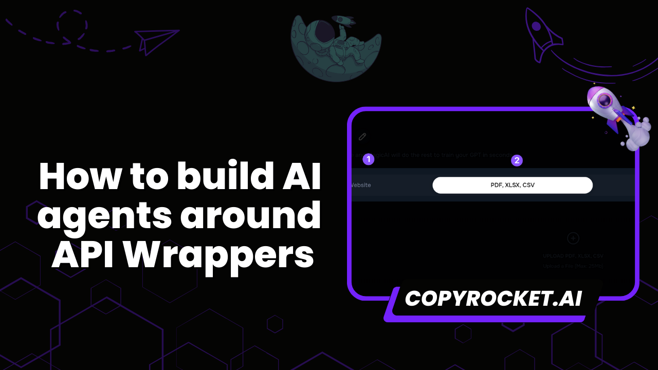 How to build AI agents around API Wrappers book (3 Methods)