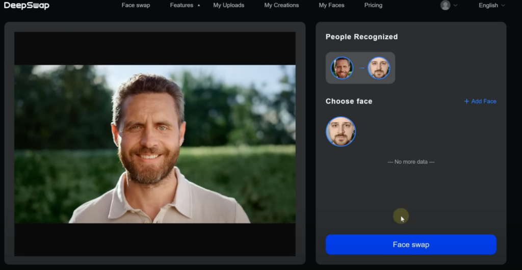 Deepswap.ai review - Is it the best AI Faceswap tool?