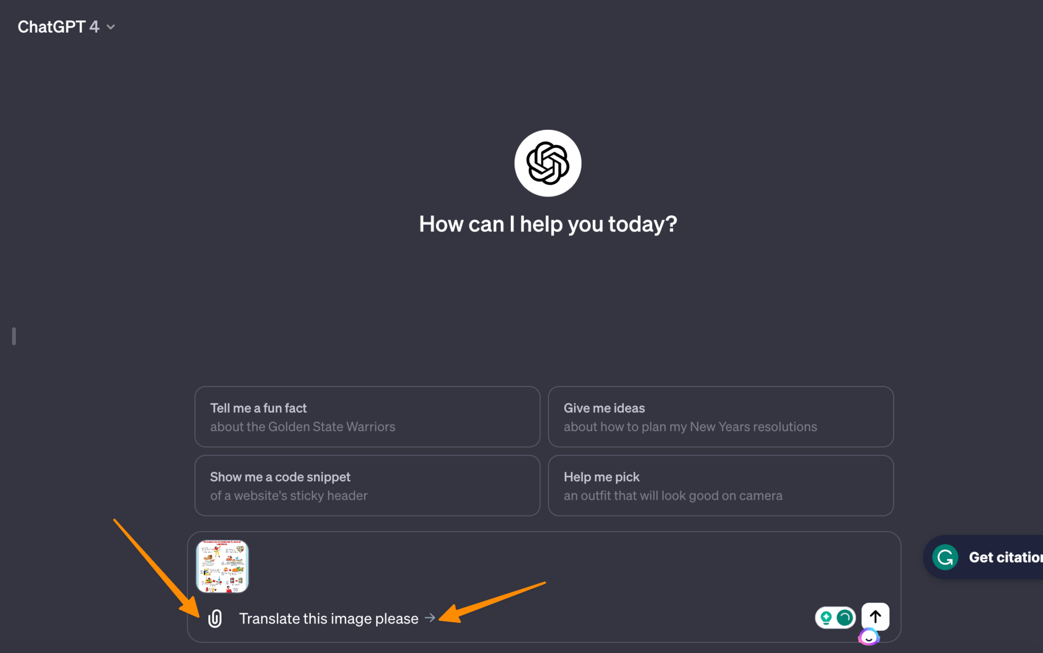 How to Send a Picture in ChatGPT (2 Methods)