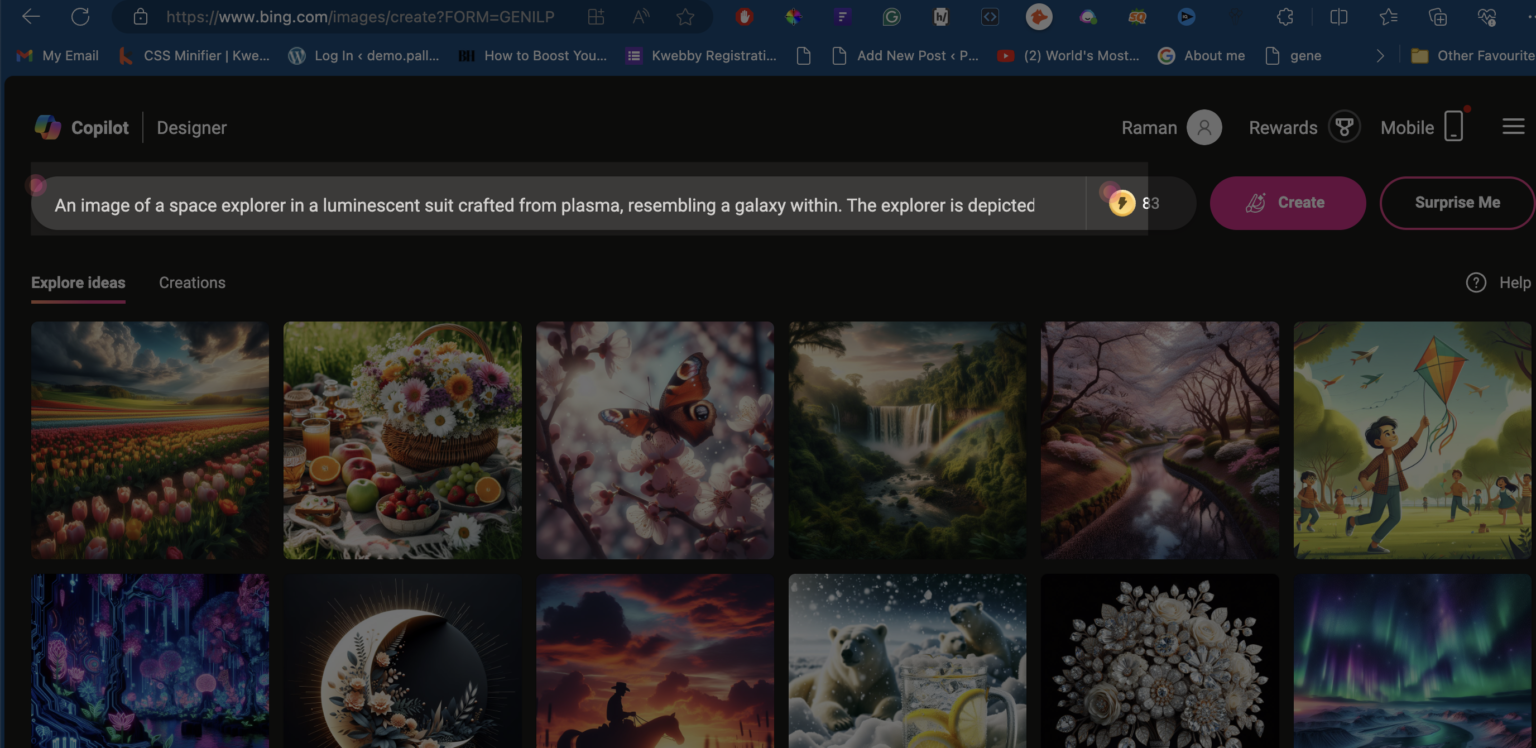 How to use Bing AI Image Creator to create images for free