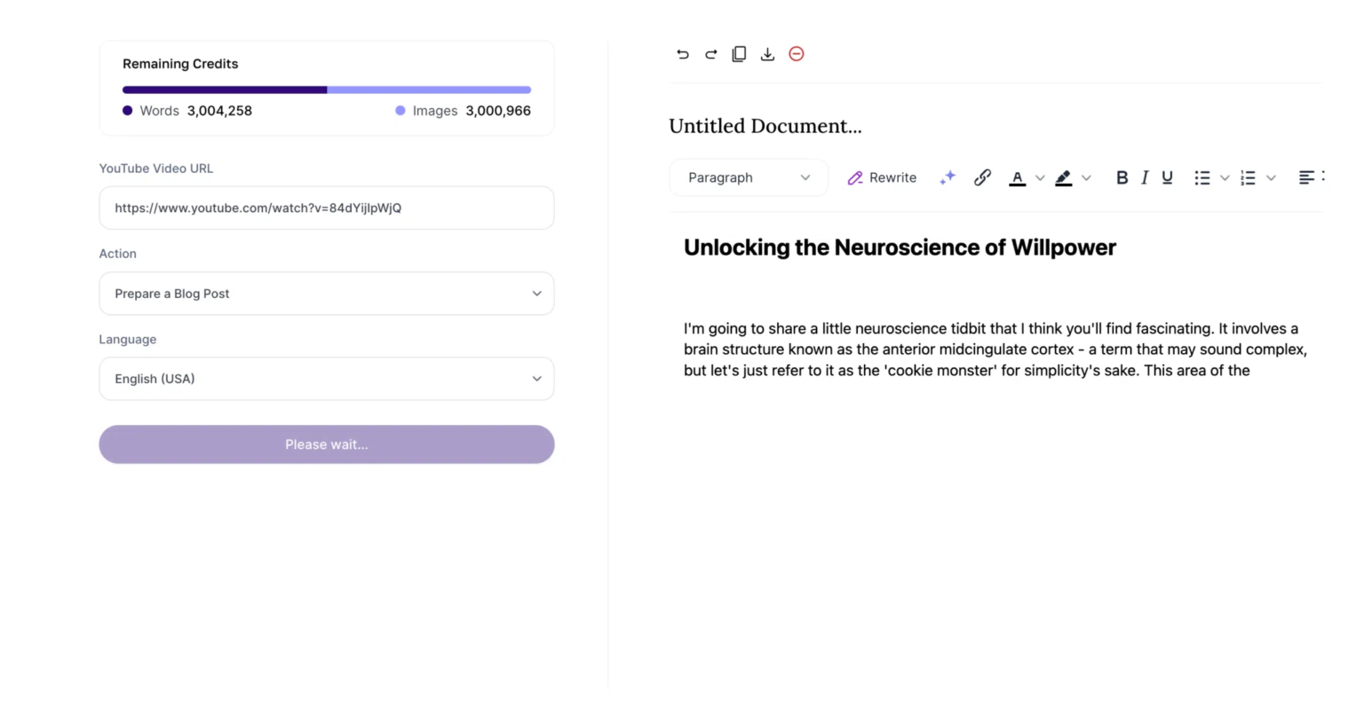 How to create notes from YouTube Videos With AI (2 Free Methods)
